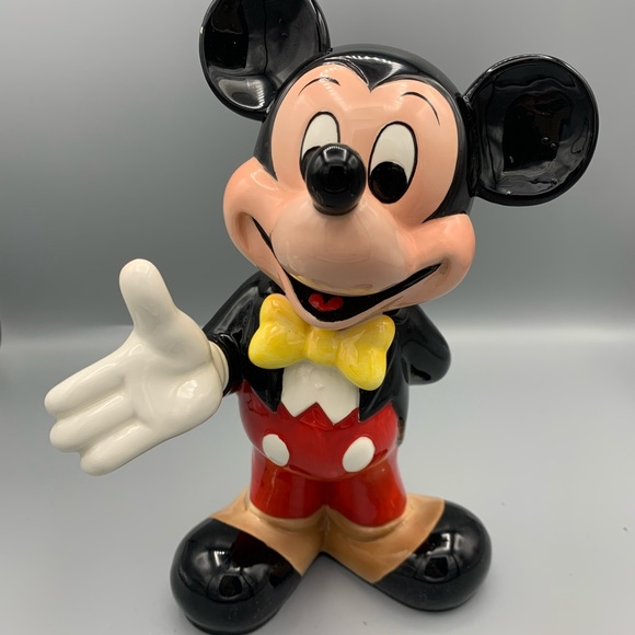 Disney | Other | Vintage Porcelain Mickey Mouse Bundle | Poshmark
